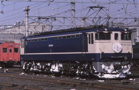 EF65 1001 姫路機関区にて akaの鉄道最新撮影 秘蔵記録