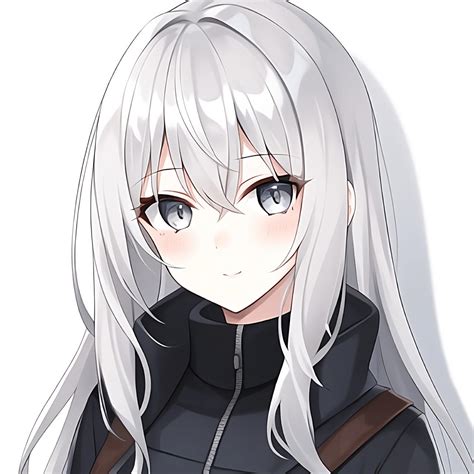 Girl With Silver Hair By Krzychumen On Deviantart