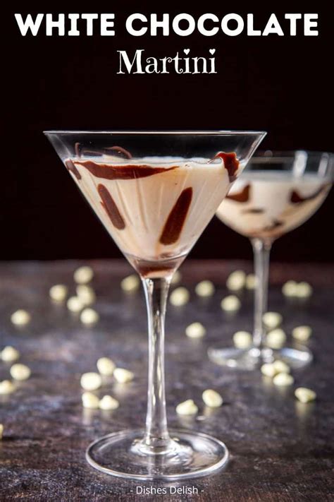 White Chocolate Martini Dishes Delish