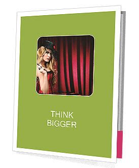 Sexy Cabaret Dancer Presentation Folder Design ID 0000018088 SmileTemplates Com