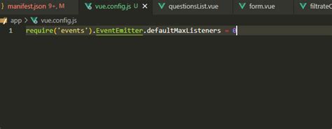 Uniapp MaxListenersExceededWarning Possible EventEmitter Memory Leak