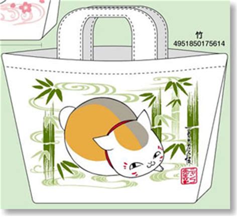 Natsume Yujincho Nyanko Sensei Big Tote Bag Take Anime Toy