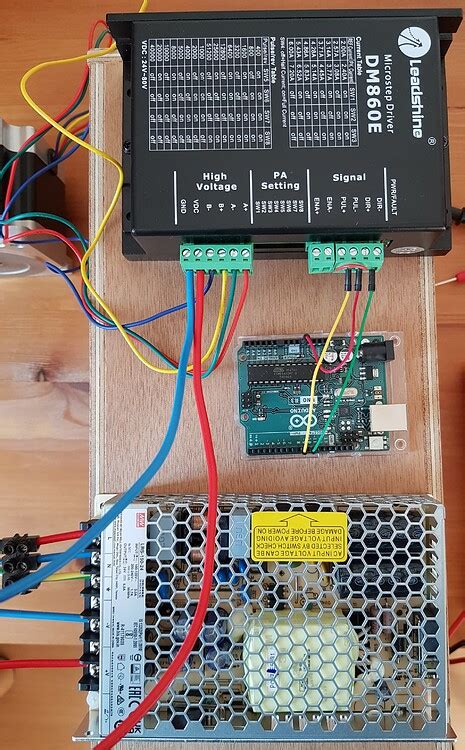 Branchement Arduino R3 Sur Driver Dm860e Programme Associé Français