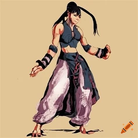 Halsey Character In Street Fighter V On Craiyon
