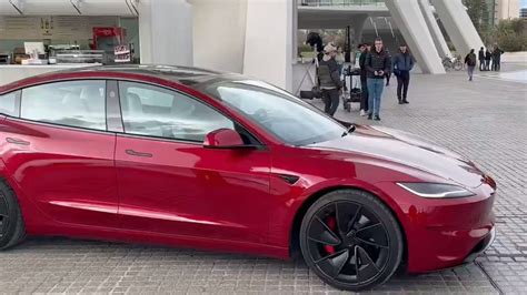 2024 Tesla Model 3 Performance Spotted Ahead Of Official Launch Zecar Reviews News