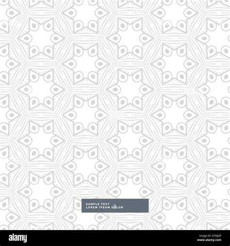 Abstract Seamless Geometric Shapes Pattern Background Design