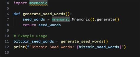 Generating Seed Phrases In Python By Coinmonks Medium