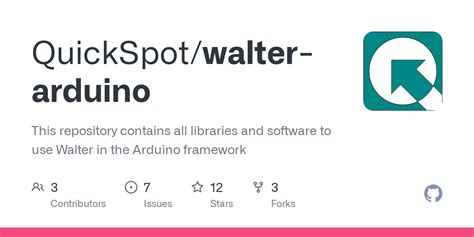 Github Quickspotwalter Arduino This Repository Contains All Libraries And Software To Use