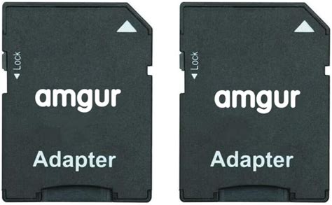 Amazon Com Pack Sandisk MicroSD MicroSDHC To SD SDHC Adapter Works With Memory Cards Up To