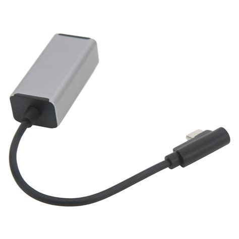 Convertidor Tipo Cto R Usb C A Rj45 Typec Adaptador Ethernet Adaptador Usb Cto R Materiales