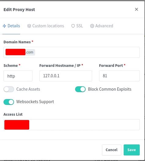 Option To Define Basepath For Admin Interface · Issue 2639 · Nginxproxymanagernginx Proxy