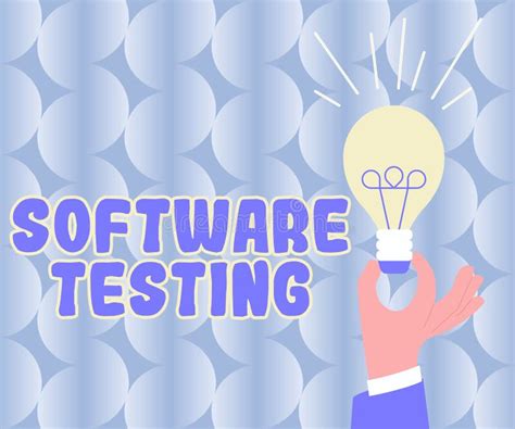 Conceptual Display Software Testing Business Idea Activity To Check