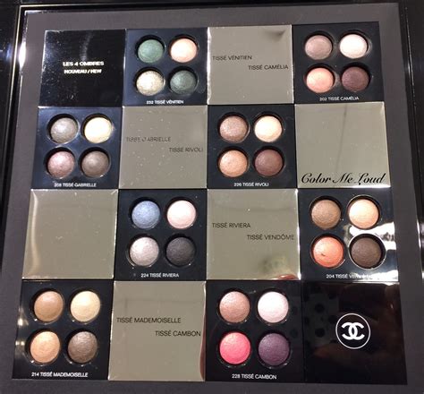 Chanel Les 4 Ombres Collection for Spring 2014, Swatches of all new ...