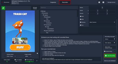 How To Run Tests With Alttester® Desktop 2 1 2 Alttester®