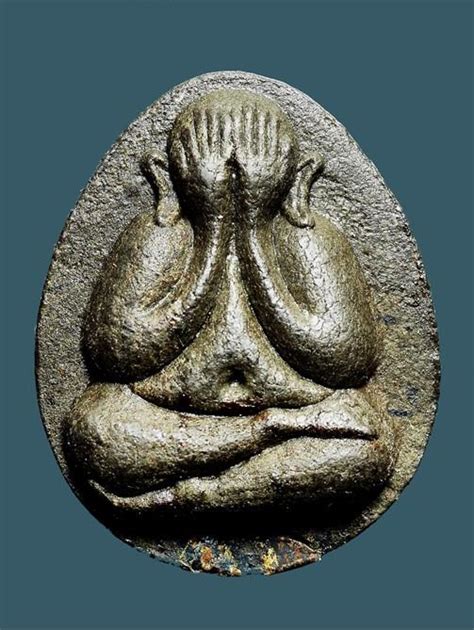 พระปิดตาหลังเต่า เนื้อผงใบลาน หลวงปู่โต๊ะ วัดประดู่ฉิมพลี ปี 2521 เก่าๆ Ennxo