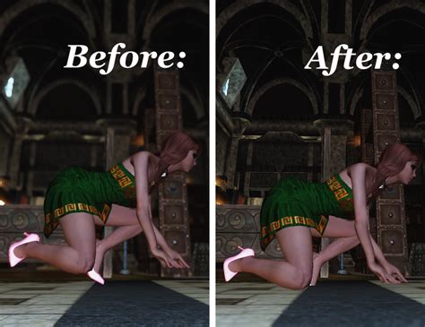 Nioverride High Heels Sneaking Crawl Patch Downloads Skyrim Non