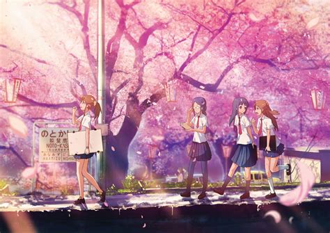 Cherry Blossom Anime Aesthetic Wallpapers Wallpaper Cave