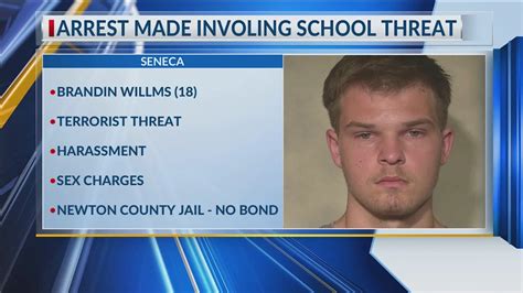 Seneca Man Arrested For Alleged Sex Crimes And Threats Towards School
