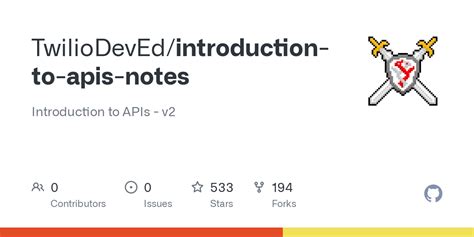 Introduction To Apis Notes Course Notes Md At Main TwilioDevEd