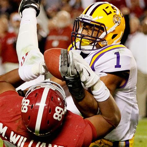 Eric Reid Lsu Lsu Safety Eric Reid 1 And Running Back Alfred Blue