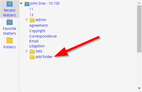 adding folders