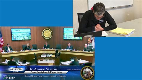 Placer County Health Officer Dr Aimee Sisson Spoke To Our Board Of Supervisors Yesterday To