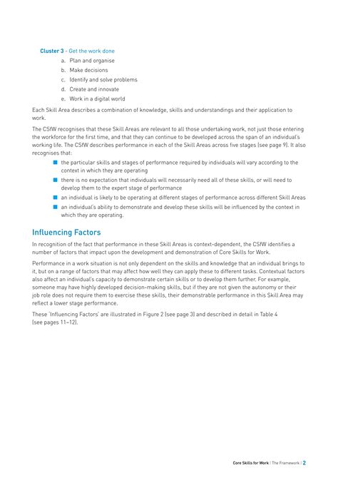 Core Skills For Work Developmental Framework 2013 Pdf