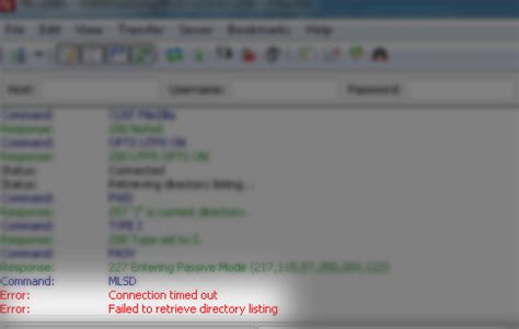 How To Fix Failed To Retrieve Directory Listing Error On Filezilla