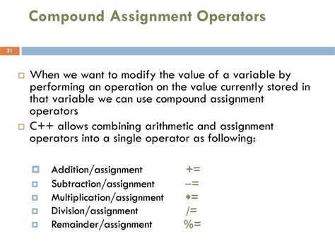 Chapter 2 Part 4 Operator Ppt Download