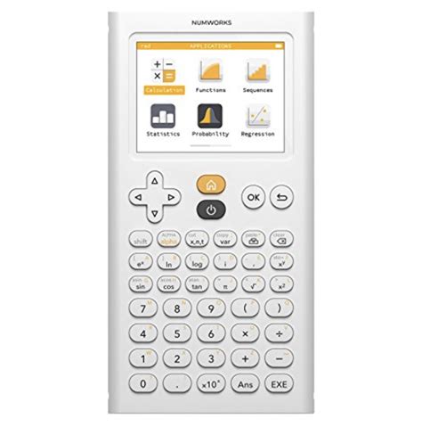 Numworks Graphing Calculator Review Math Class Calculator