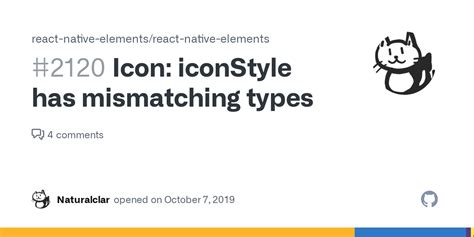 Icon Iconstyle Has Mismatching Types Issue React Native Elements React Native