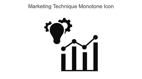 Marketing Technique Monotone Icon In Powerpoint Pptx Png And Editable Eps Format PPT Slide