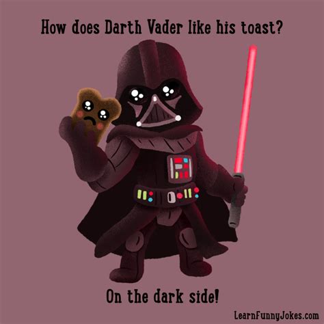 How Does Darth Vader Like His Toast On The Dark Side Artofit
