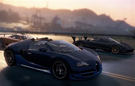 Обои дорога гонка Mclaren спорткары Zonda R Need For Speed Most Wanted 2012 Veyron Grand