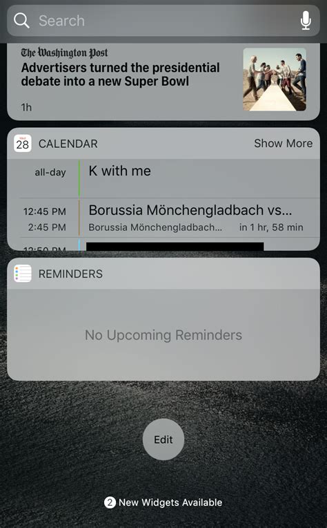 How Do I Add An Ios 10 Notification Widget”