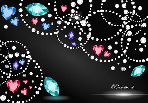 Rhinestone Background 136003 Vector Art At Vecteezy
