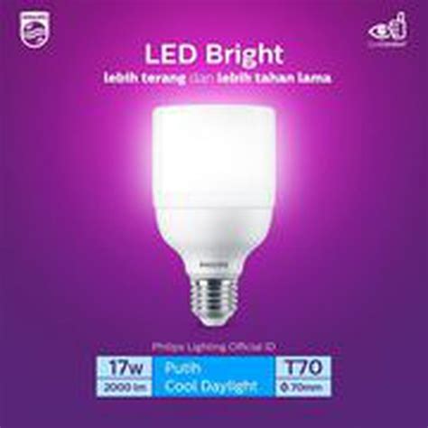 LAMPU LED 17 W PHILIPS PUTIH