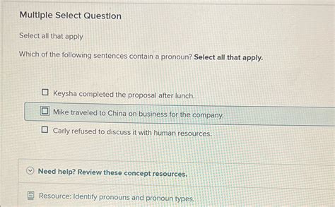 Solved Multiple Select QuestionSelect All That ApplyWhich Of Chegg Com