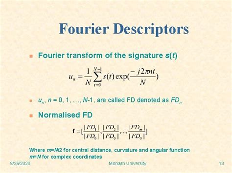 shape based image retrieval using fourier descriptors dengsheng