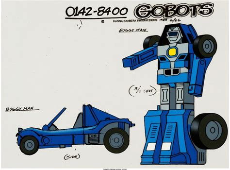 Gobots Model Sheet In 2025