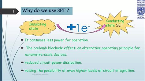 Single Electron Transistor Pptx
