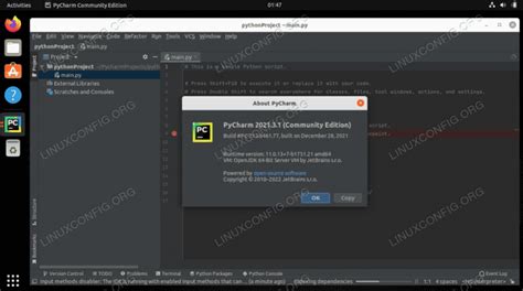 How To Install PyCharm On Ubuntu 22 04 Linux Desktop Linux Tutorials