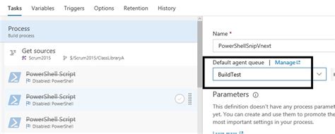azure devops vsts build and release definition could both build and