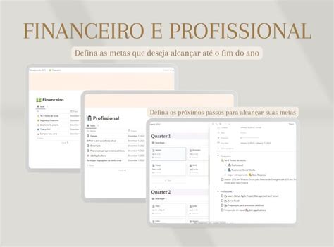 Planner Template Notion Digital Elo7 Produtos Especiais
