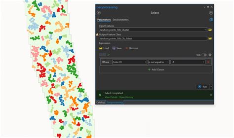 Solved Generate Clustered Random Point Data With Set Numb Esri