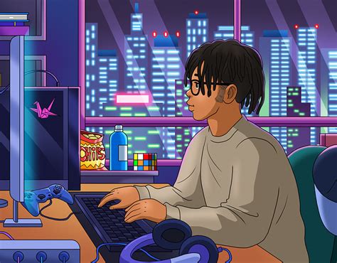 Lofi Loop Animation On Behance