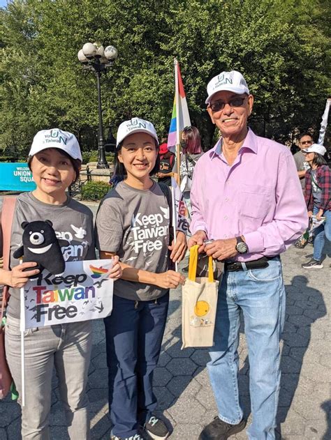 在紐約為台入聯發聲 王婉諭贈「台灣美食」予邦交代表 自由電子報 Line Today
