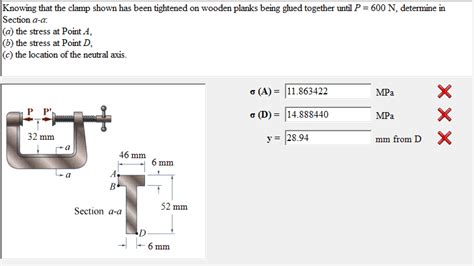 Solved Tried Doing It Another Way And Got For A 3 888 Mpa Chegg Com