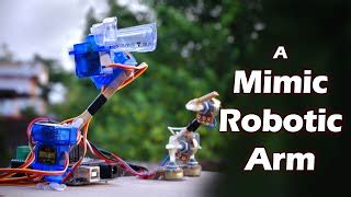 Simple Mimicking Robot Arm Using Arduino OFF