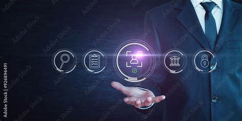 Interactive KYC Compliance Interface A Digital Screen Interface For Know Your Customer KYC